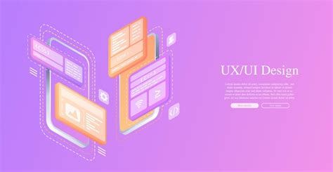 Premium Vector Creates A Custom Design For A Mobile Application Ui Ux