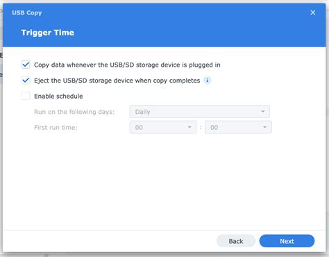 Using Synology NAS USB Copy To Backup Multiple Shared Folders Matthew S Dev Blog