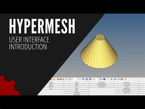 Hypermesh Tutorials For Beginners 1 User Interface And 2D Meshing YouTube