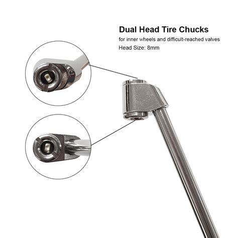 Mada Hs 4q Dual Head Tyre Air Chuck 165mm Hlt