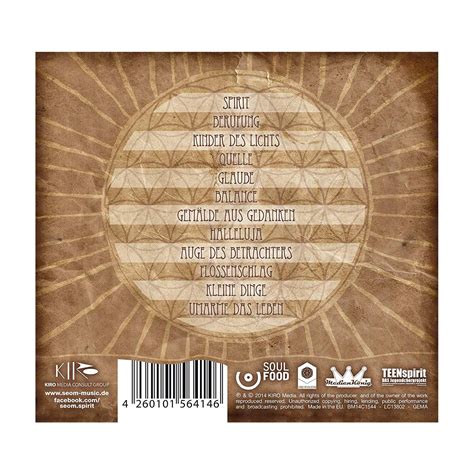 Cd Spirit Seom Freespirit Shop Eu