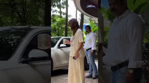 Deepika Padukone Decked Out In White Tracksuit Papped Shorts
