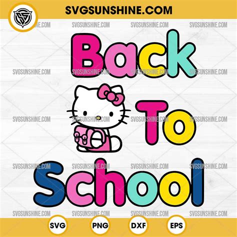 Hello Kitty Goes To School