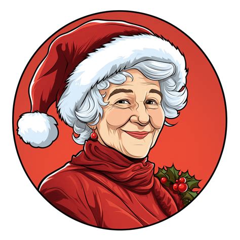 Mrs Claus Coloring Coloring Pages Mimi Panda
