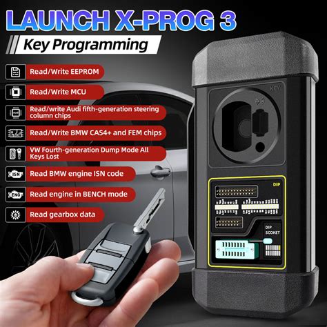 Launch X431 Giii X Prog 3 Immobilizer And Key Programmer Supports Mqb Nec35xx