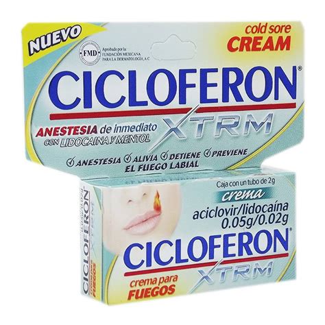 Crema Para Fuegos Cicloferon Xtrm Con Anestesia 2 G Bodega Aurrera En
