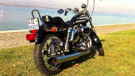 Harley Davidson Sportster Amf 1976 1000 Xlh Youtube