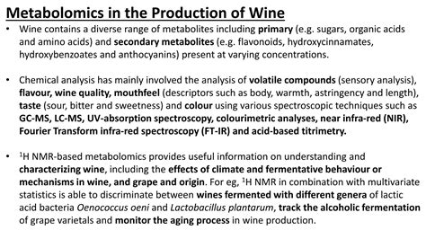 Emerging Applications Of Metabolomics In The Field Of Agricultural Biotechnology Pptx