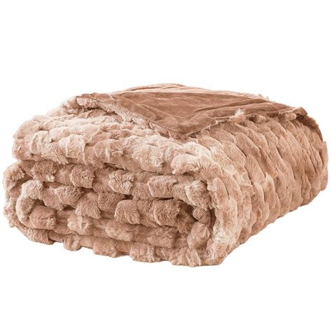 Narzuta Włochata Diaomnd 220x240 Duża Miekka Wytłaczana Pled Beż Tutumi Sklep Empikcom