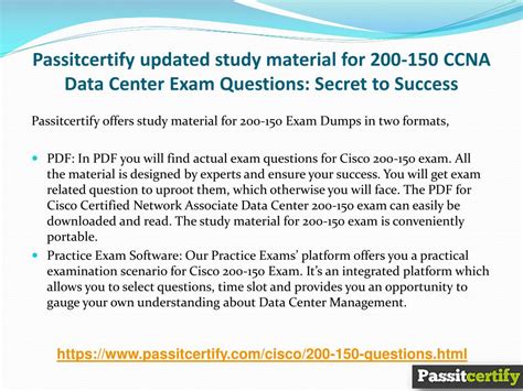ppt 200 150 cisco ccna data center exam question answer powerpoint