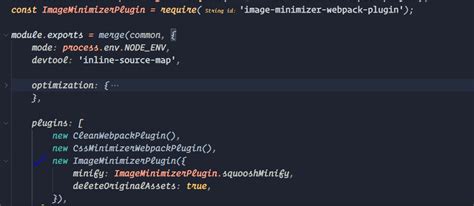 bog in plugin image minimizer webpack plugin · issue 216 · webpack