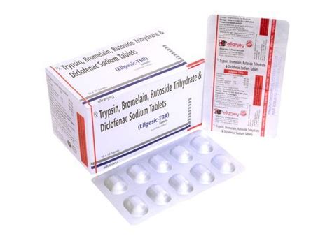 Ellgesic Tbr Tablet 10x10 Tablets General Medicines At Best Price In Shivpuri Population