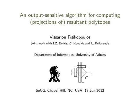 Pdf An Algorithm For Computing Resultant Polytopes Dokumentips