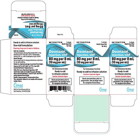 Docetaxel Package Insert Prescribing Information