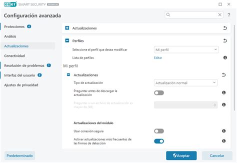 Actualizaciones Eset Smart Security Premium 18 Ayuda En Línea De Eset