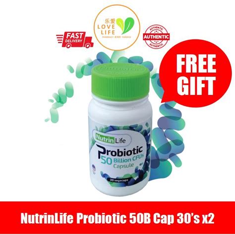 Nutrinlife 012025 Nutrin Life Probiotic 50 Billion Cfus 2x 30s