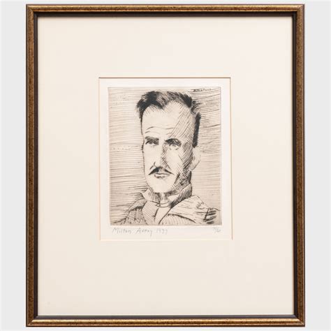 Milton Avery 1885 1965 Self Portrait Sold At Auction On 30th