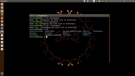 Command Line Bash Error No Such File Or Directory Ask Ubuntu