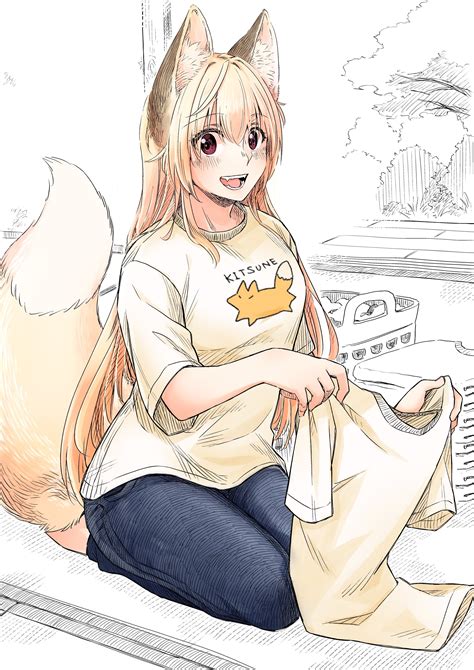 Лиса О с возвращением Kitsunemimi Animal Ears Anime