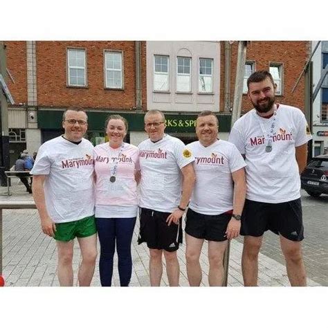 Lazy Chunks Printed Half Sleeves Marathon T Shirts At ₹ 130piece In Kota