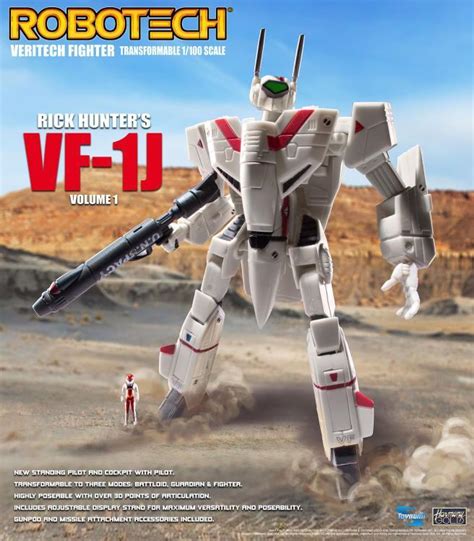 Toynami Robotech Veritech Fighter Volume 1 Vf 1j Rick Hunter 1100