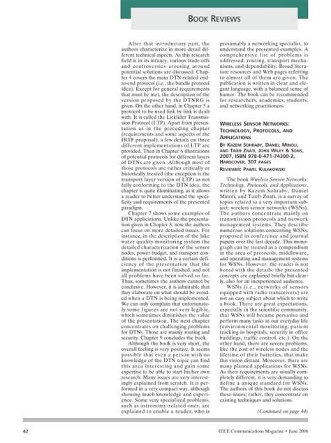 Wireless Sensor Networks Technology Protocols And Applications