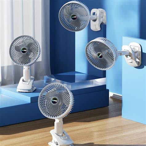 휴대용 Usb 충전식 무선 선풍기 3 단 기어 선풍기 클립 서큘레이터 냉각 팬 캠핑 데스크탑 사무실용 Aliexpress