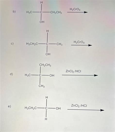 Solved Draw The Structure Of The Major Organic Product