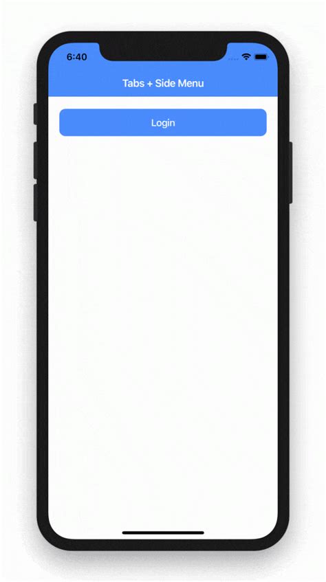 how to combine ionic tabs and side menu navigation [v4 v5] ionic