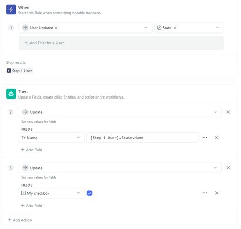 rule formulas cannot access any entity fields for built in user db