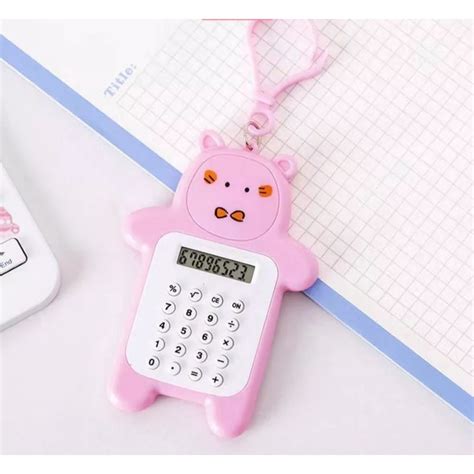 Jual Kalkulator Mini Cute Bear Tanpa Gantungan Sss Shopee Indonesia