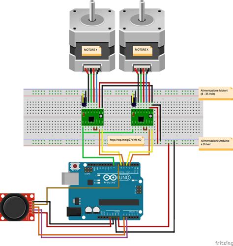 Controllo Di Due Motori Passo Passo Con Arduino E Un Joystick Artofit