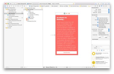 Accessibility For Ios Apps Speech Recognition Envato Tuts
