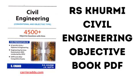 R S Khurmi Civil Engineering Objective Book 2025 Download 👇