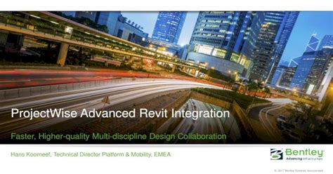 Pdf Projectwise Advanced Revit Integrationbentleyuserdksites