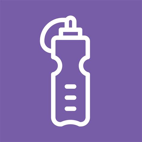 Water Bottle Line Color Background Icon 16347145 Vector Art At Vecteezy