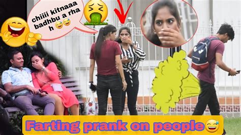 Wet Fart Prank On Girls Comedy Brothers Youtube