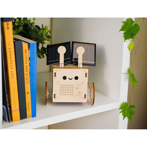 T Republic Eco Bot Robot Diy Stem Kit Brown