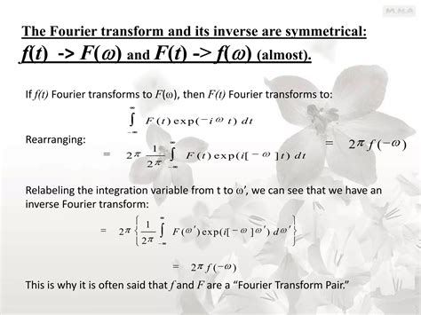 Application Of Fourier Series Pptx