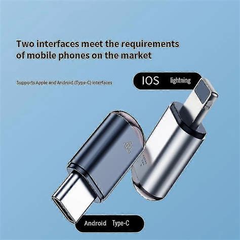 Type C Micro Usb Smart Ir Remote Control Phone App Mini Adapter