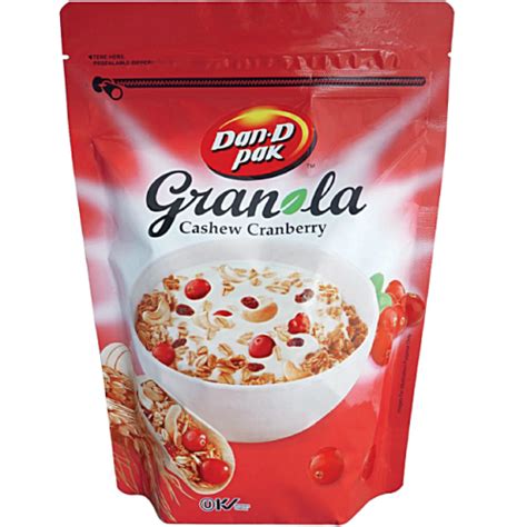 Granola Cashews Cranberry 350g