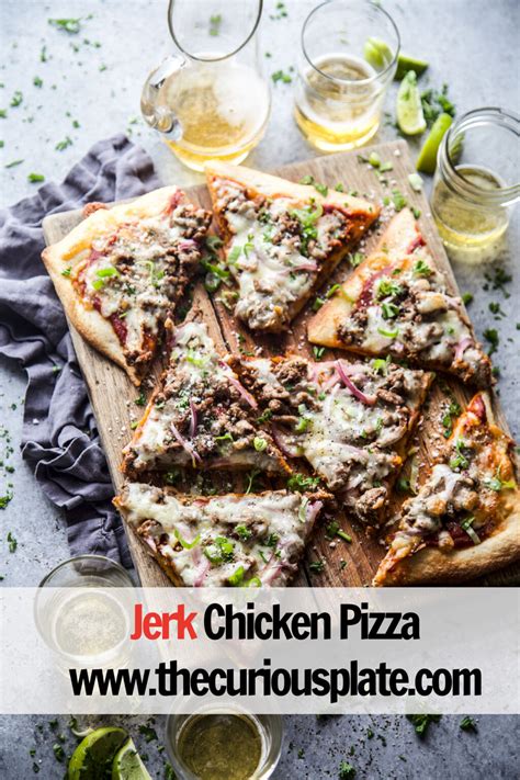 Jerk Chicken Pizza