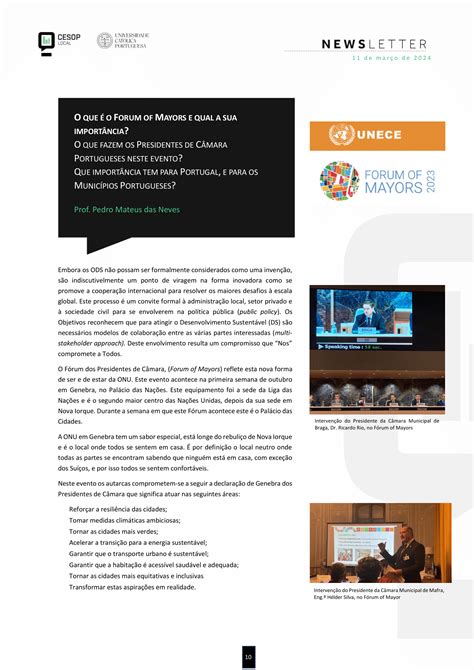 Newsletters Cesop Local