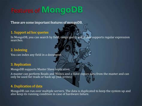 MongoDB Presentation PPTX Databases Computer Software And Applications