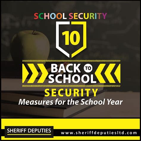 School Security 10 Back To School Security Measures For The School