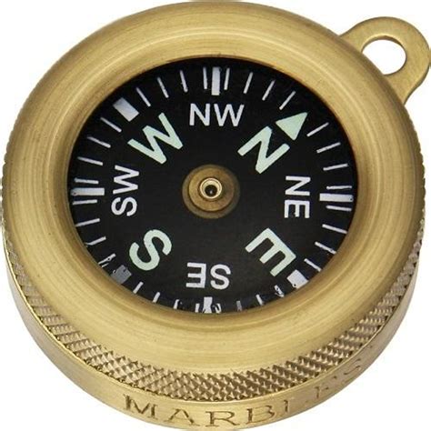 Marbles 1147 Pocket Compass With Luminous Dial