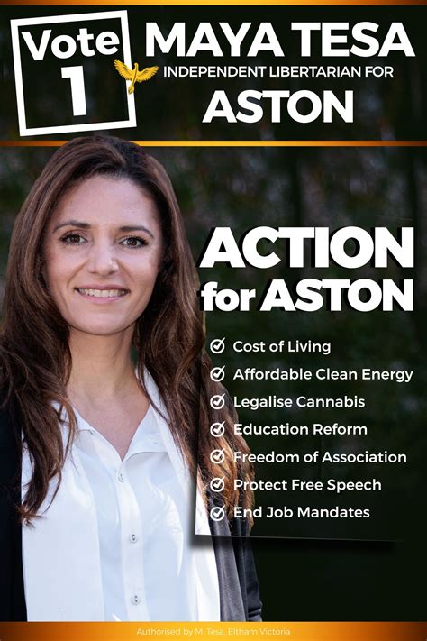Maya Tesa Libertarian Community Advocate