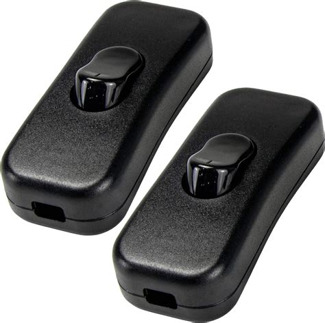 Interruptor De Cable En Línea 2 Unidades Interruptor Basculante Para Lámpara De Escritorio