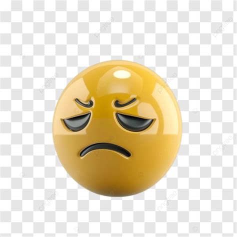 Yellow Sad Face Emoji