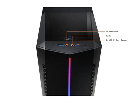 Buy Skytech Prism Ii Gaming Pc Desktop Amd Ryzen 9 3900x 3 80 Ghz
